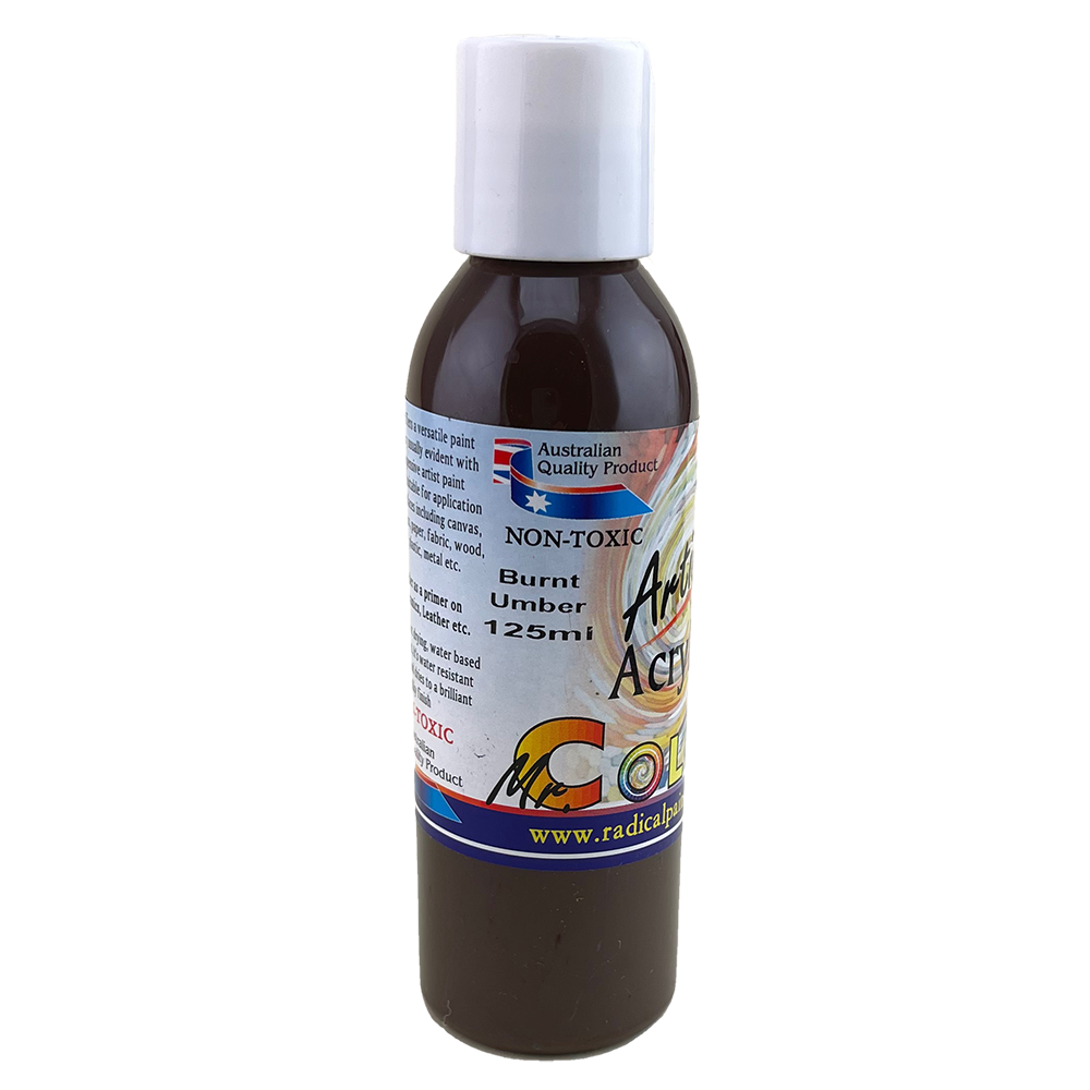 Acrylic Paint Burnt Umber125ml Artist Mr. Color Radical Paint Made in ...